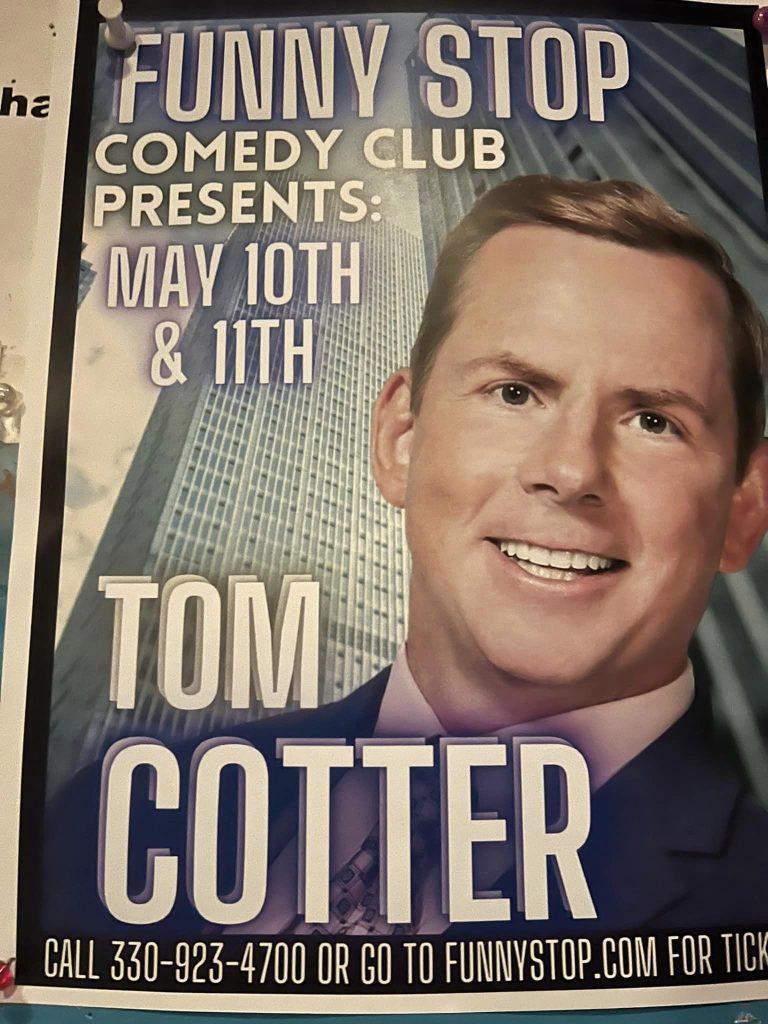 Tom Cotter Headlines at Funny Stop Comedy Club May 10th-11th - Funny ...