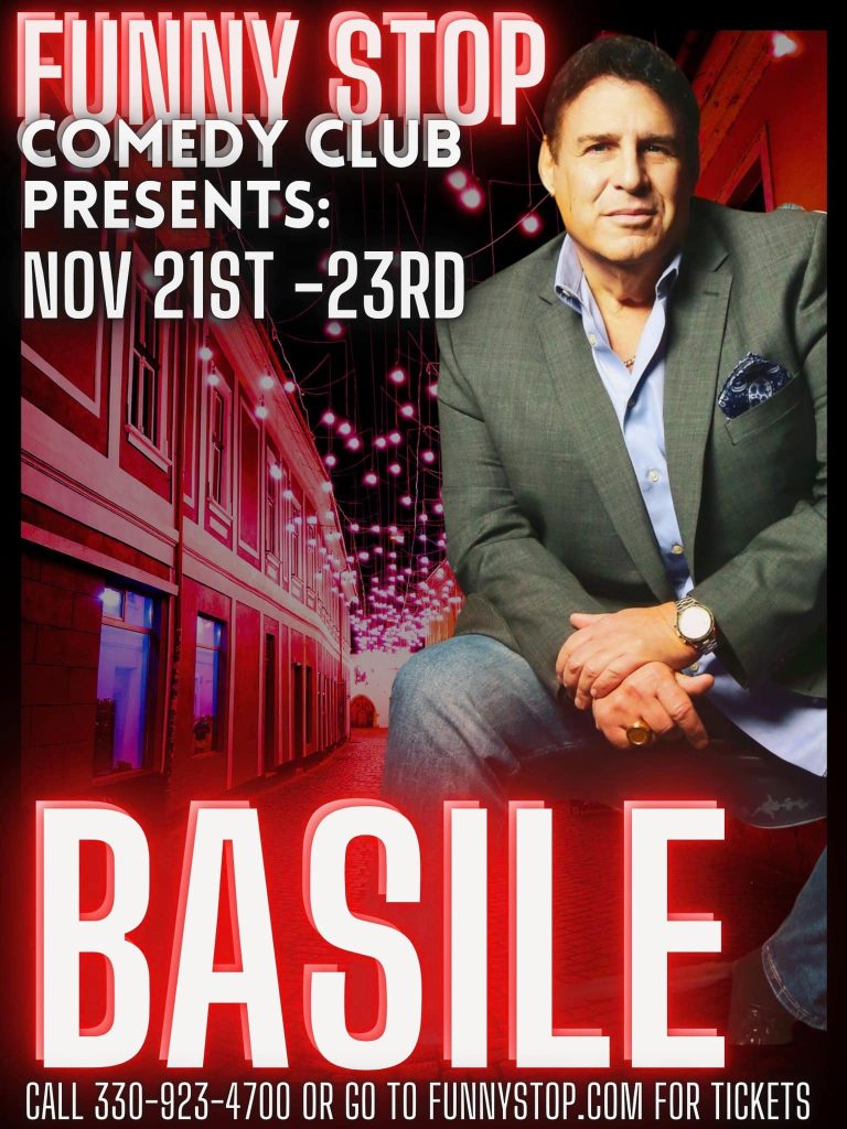 Basile Headlines This Week at Funny Stop Comedy Club Nov. 22nd-23rd ...