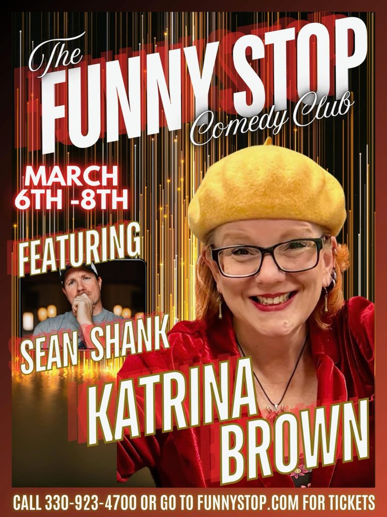 Katrina Brown Headlines at Funny Stop Comedy Club March 6th-8th - Funny ...
